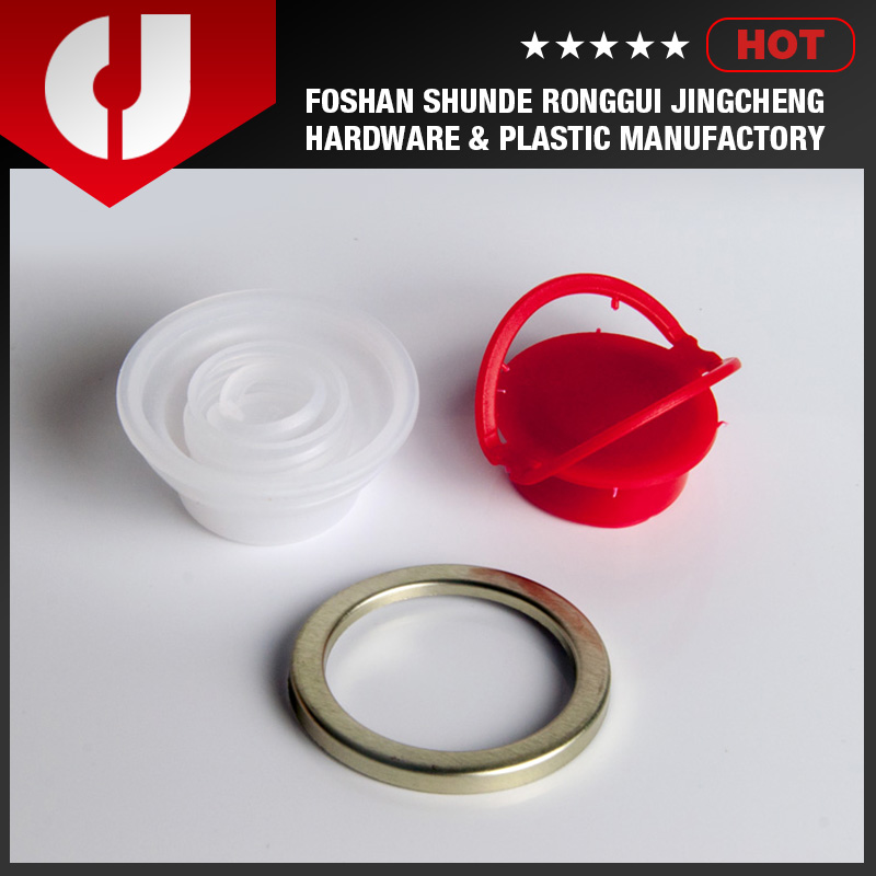 42mm Plastic Snap Closures/lid/cap with Metal Ring, Pull Out Caps ... 42mm Plastic Snap Closures/lid/cap with Metal Ring, Pull Out Caps ...